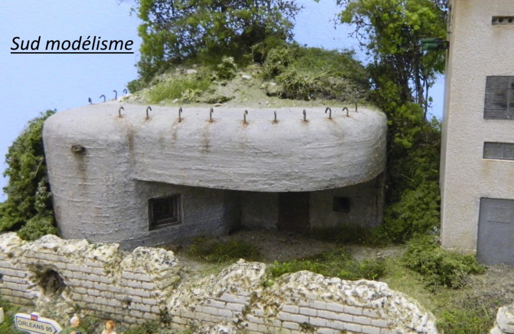 HO. BUNKER ABRI A EMBRASURE – PNSUDMODELISME