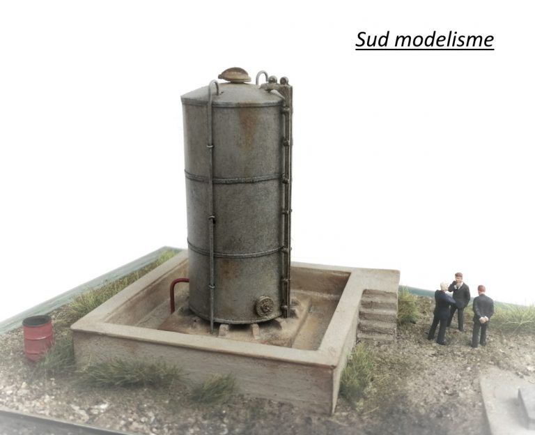 HO: Cuve a gas-oil avec bac de rétention – PNSUDMODELISME