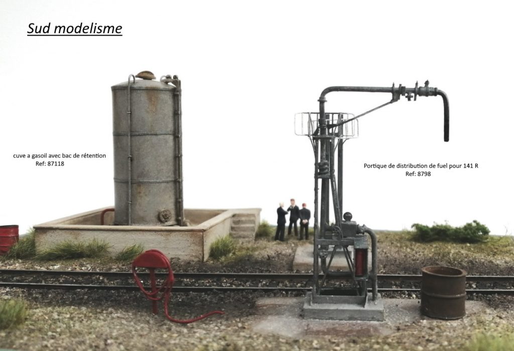 HO: Cuve a gas-oil avec bac de rétention – PNSUDMODELISME