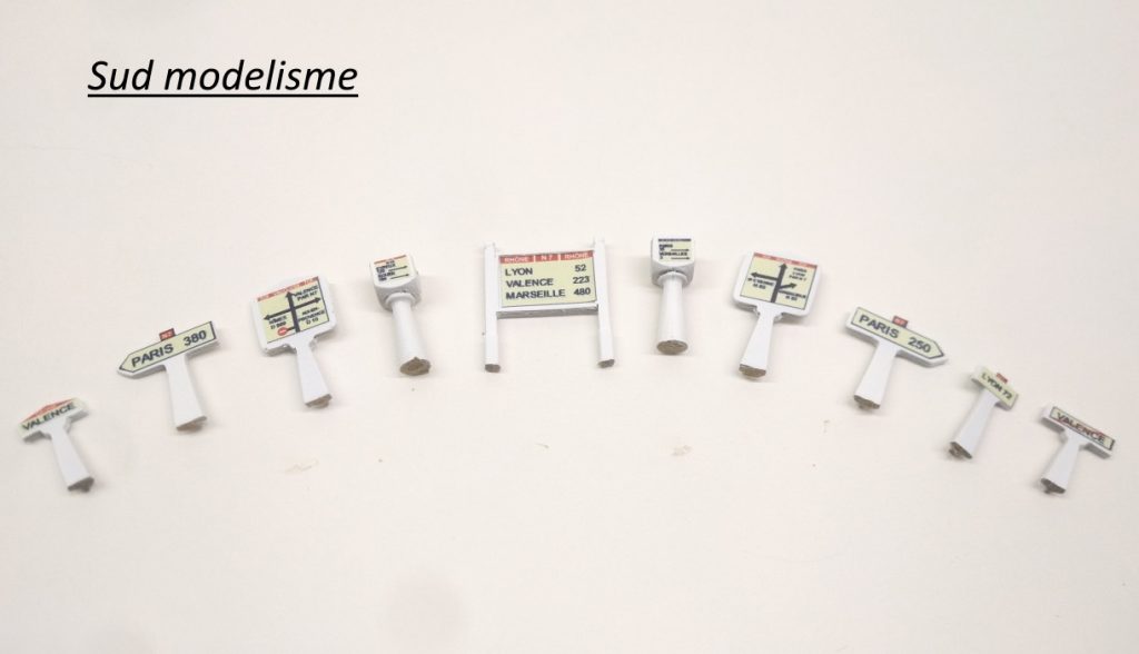 HO: Poteaux béton Michelin – PNSUDMODELISME